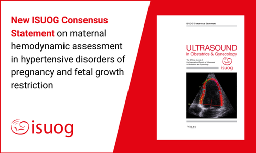 New ISUOG Consensus Statement on maternal hemodynamic assessment