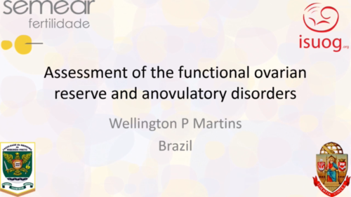 Assessment of the functional ovarian reserve and anovulatory disorders