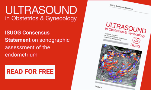 New ISUOG Consensus Statement on sonographic assessment of the ...